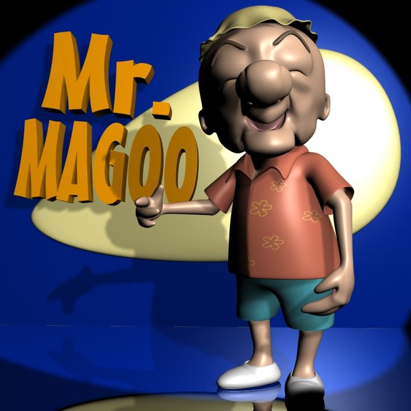modèle 3D de Monsieur MAGOO RIGGED - TurboSquid 623484