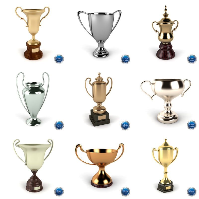 trophy 3d model