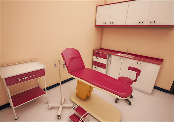 medical equipment 3d max