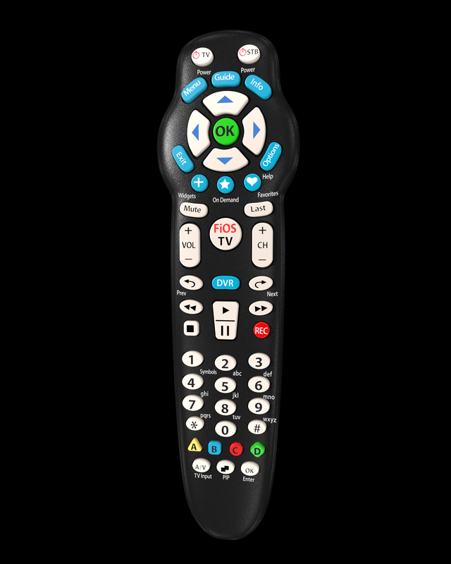 verizon remote control 3d c4d