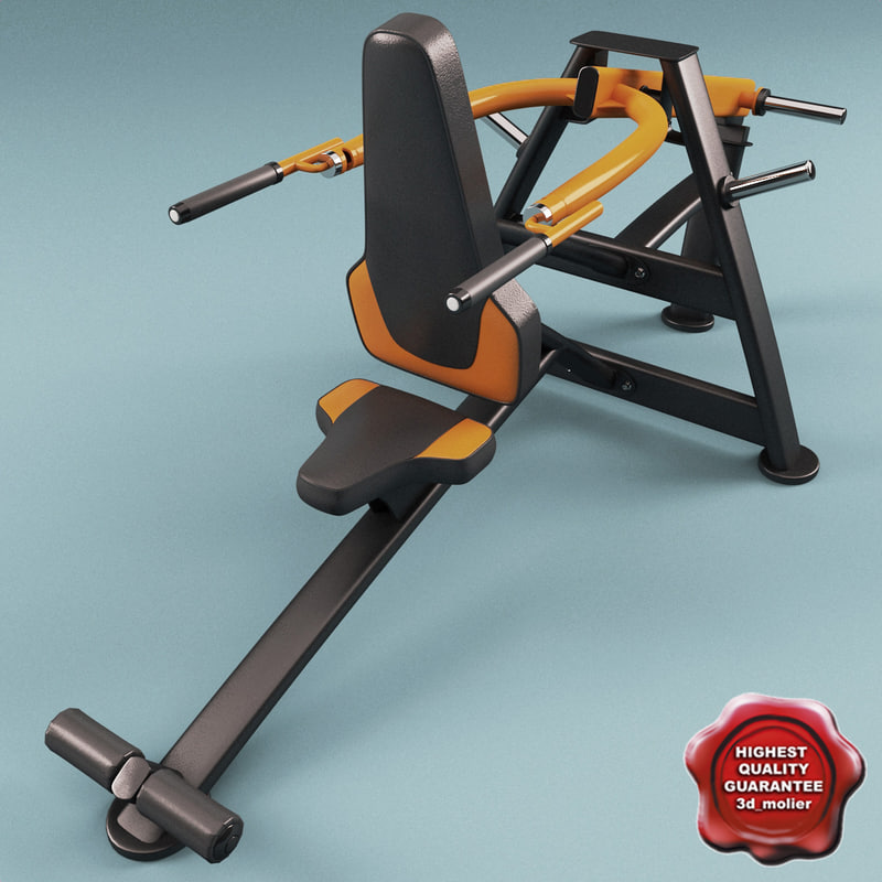 3ds max tricep dip machine ops