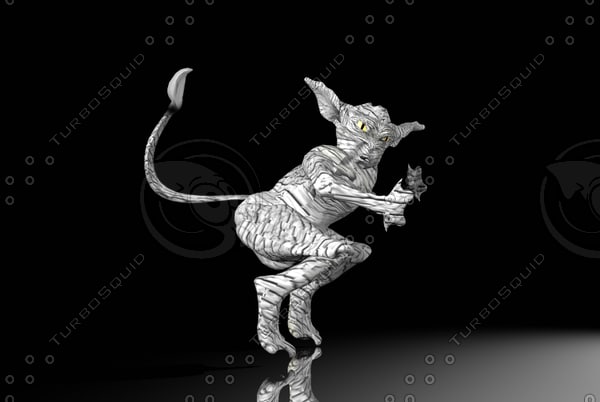 3d 3ds sci-fi fantasy creature