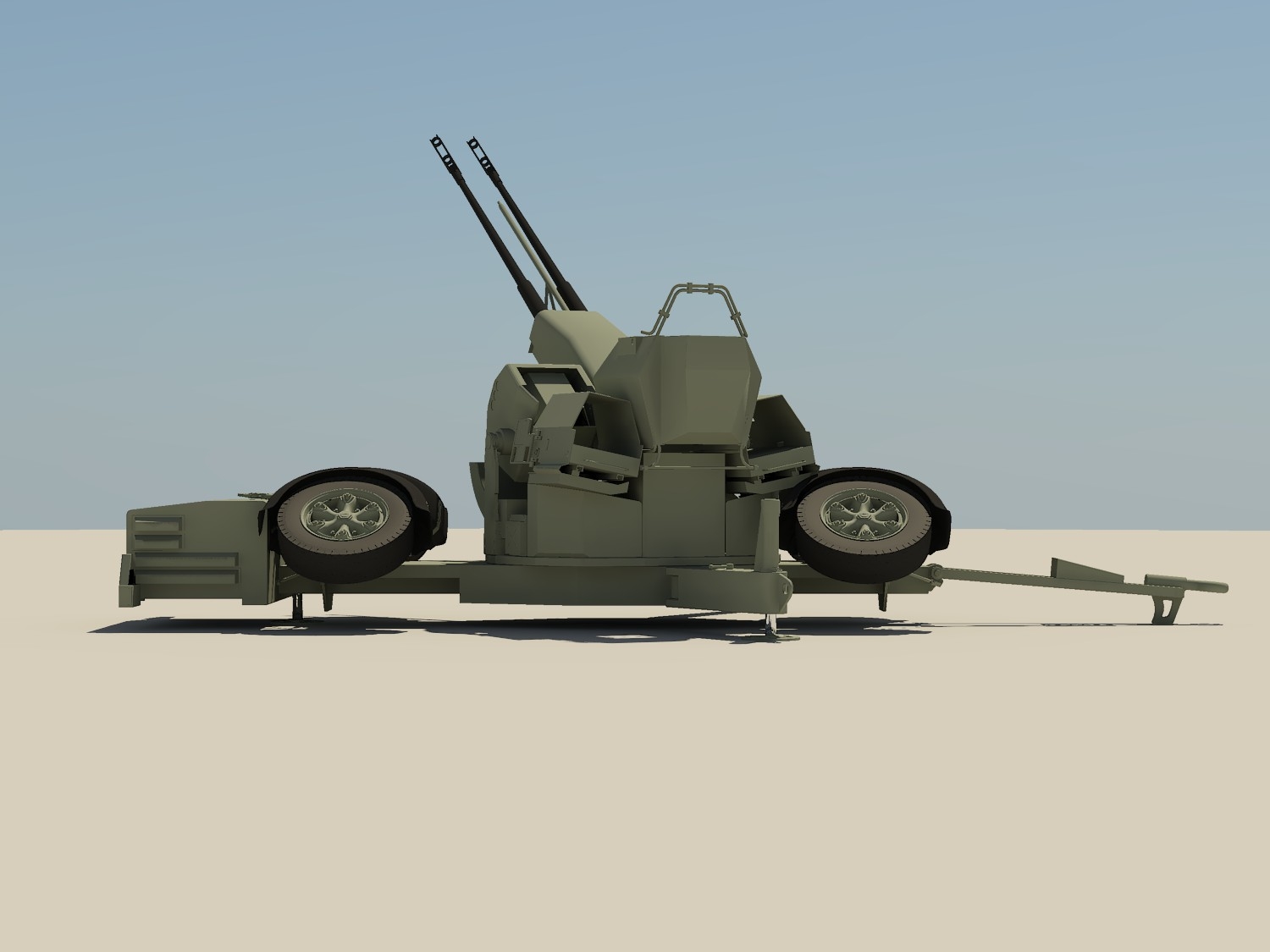 skyguard 35mm 3d model