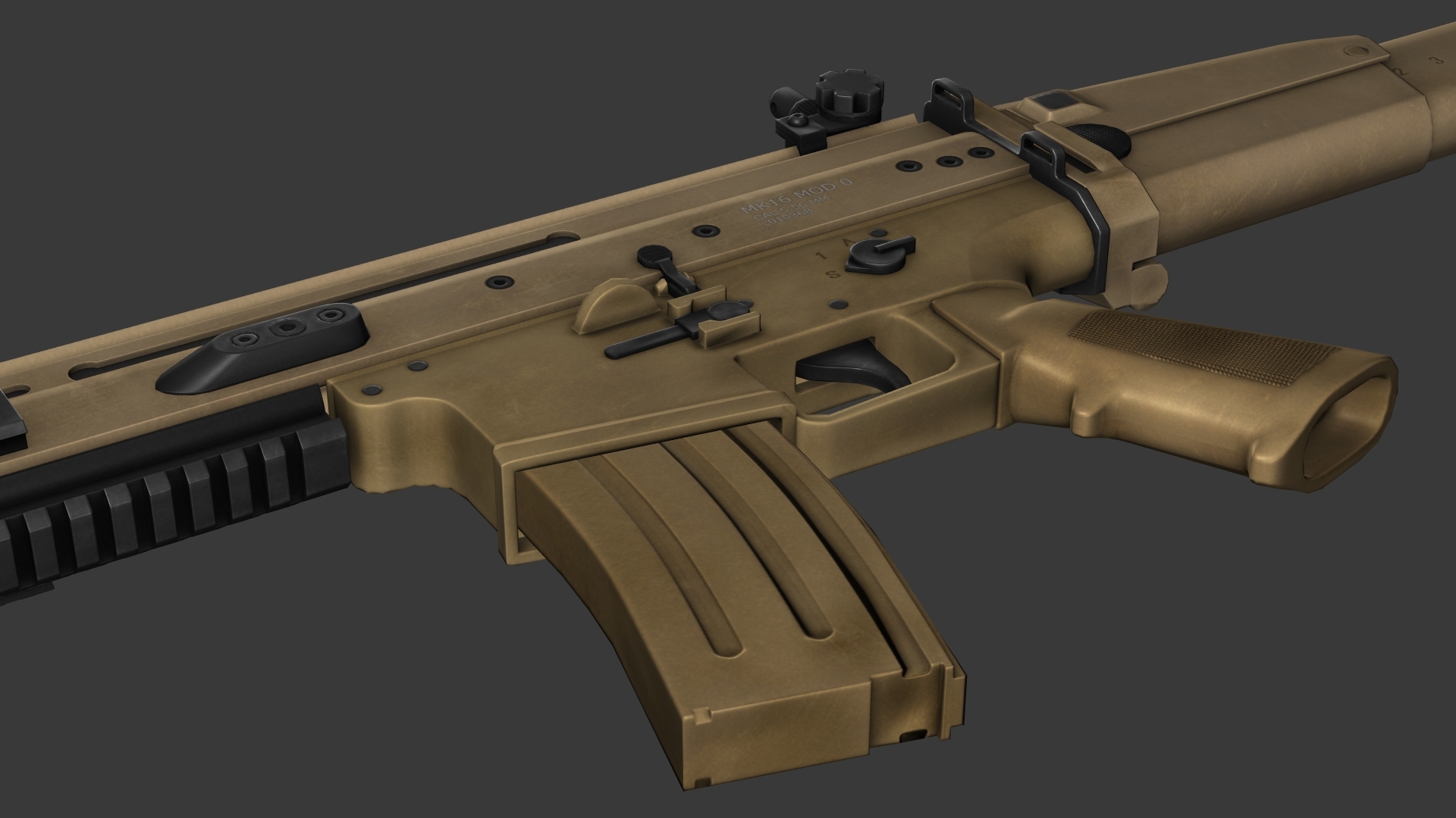 scar scar-l 3d model