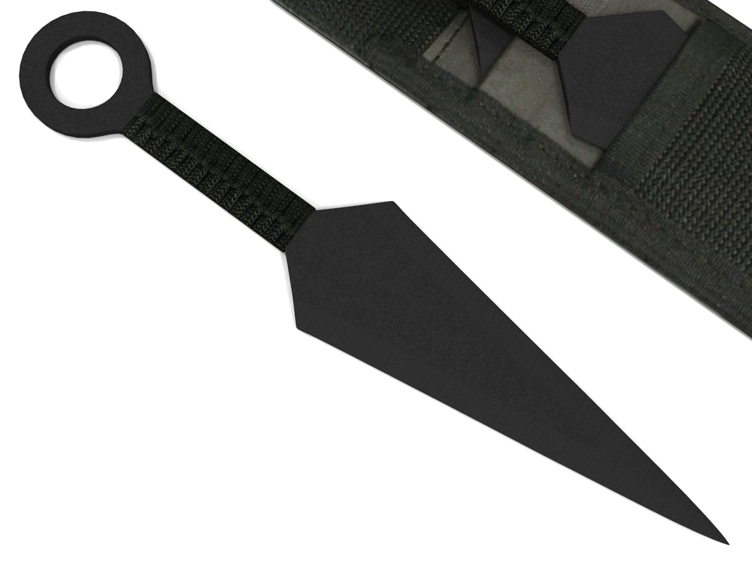 kunai dagger 3d model
