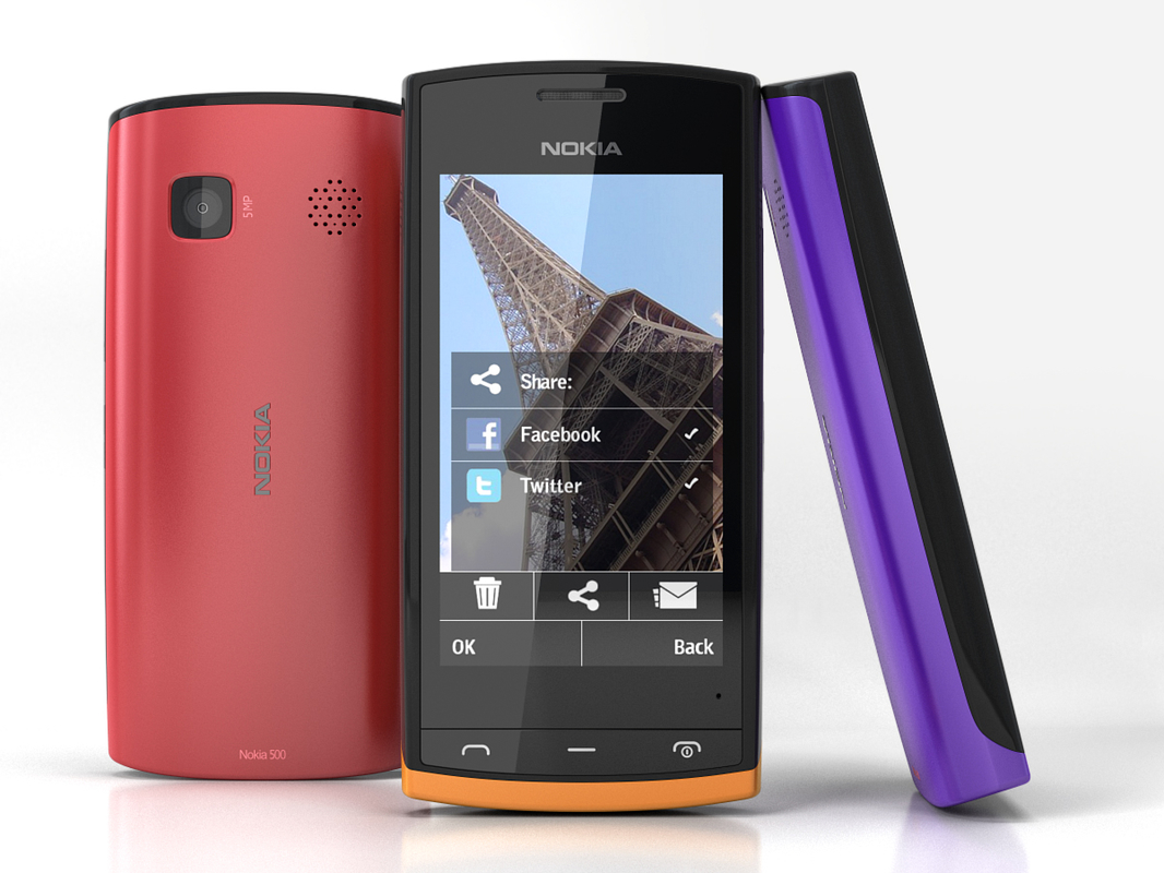 3d nokia 500