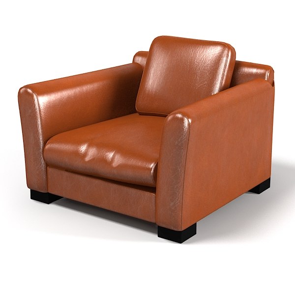 3d baxter diner leather