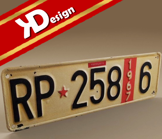 License Plate 3D Models for Download | TurboSquid