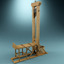 3d model execution equipment guillotine gallows