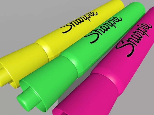 Free 3D Marker Models | TurboSquid