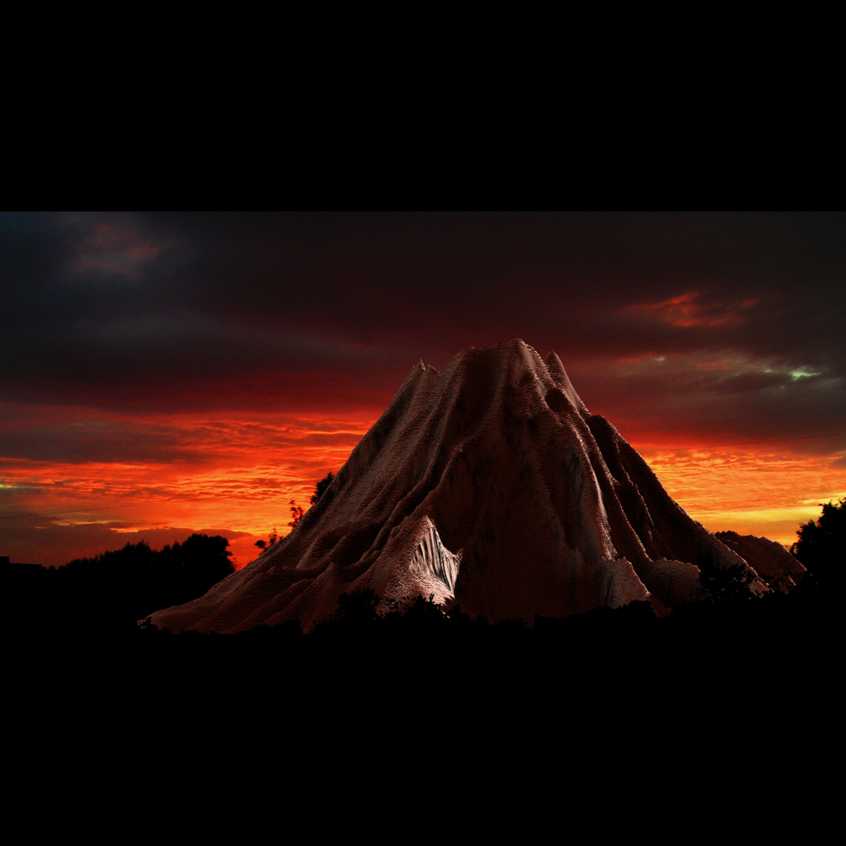 3dsmax inactive volcano