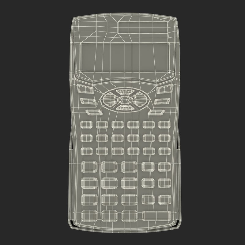 3d calculator sharp el-520w black