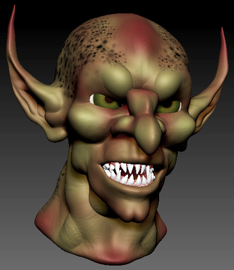 3d goblin monster