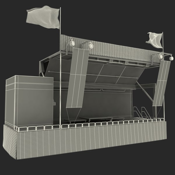 3ds max music stages