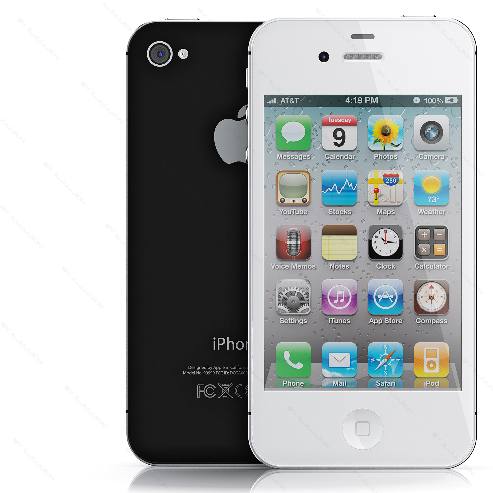 copy iphone 4s 3d model