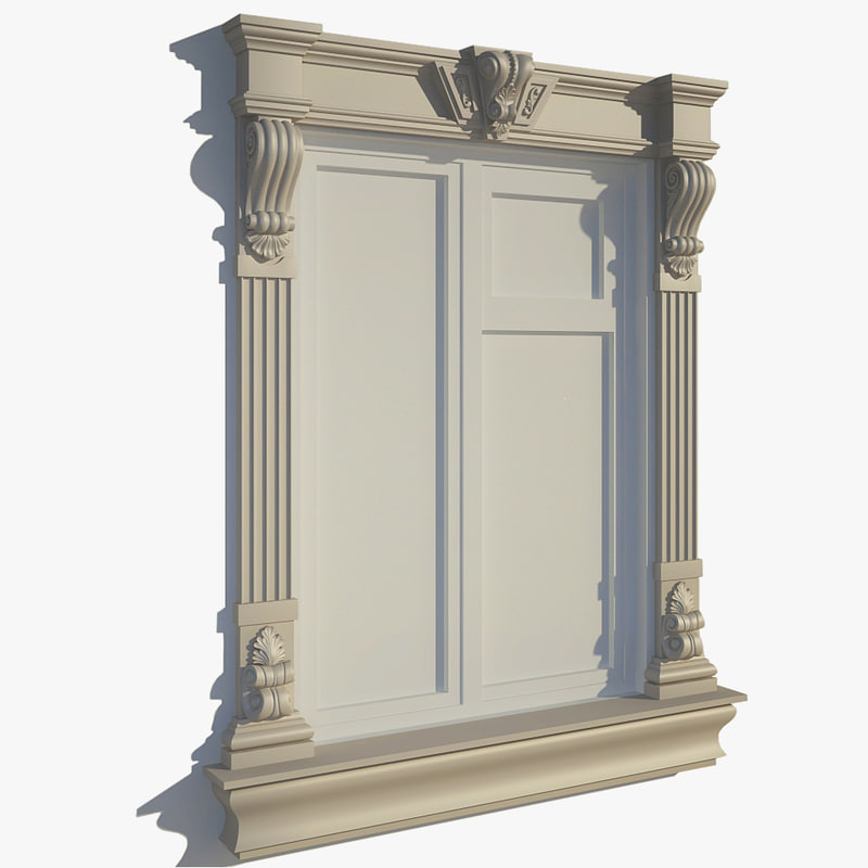 window frame 3d 3ds