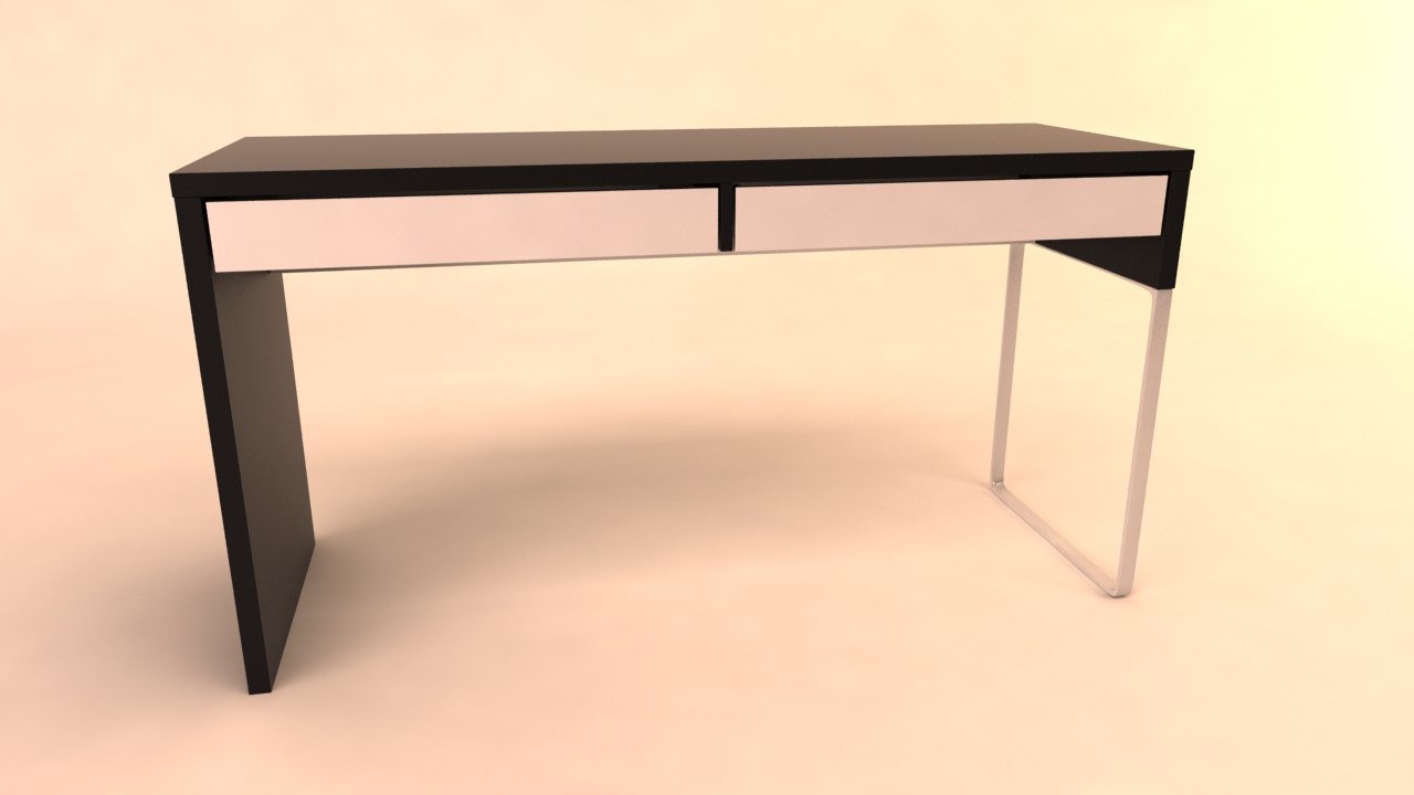 3ds max modern office desk