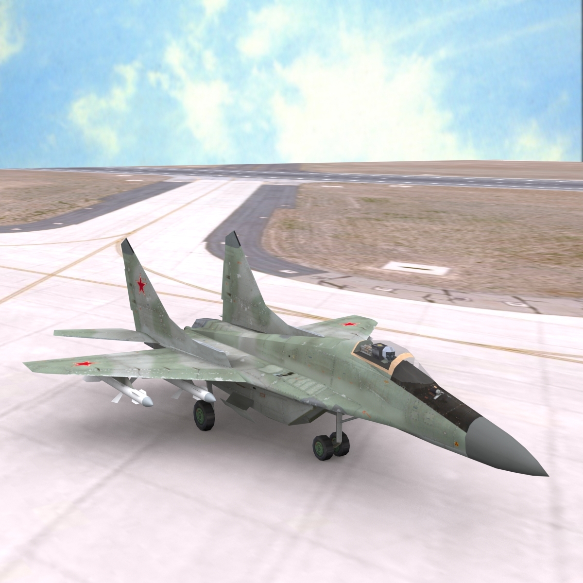 3d mig29 mig model