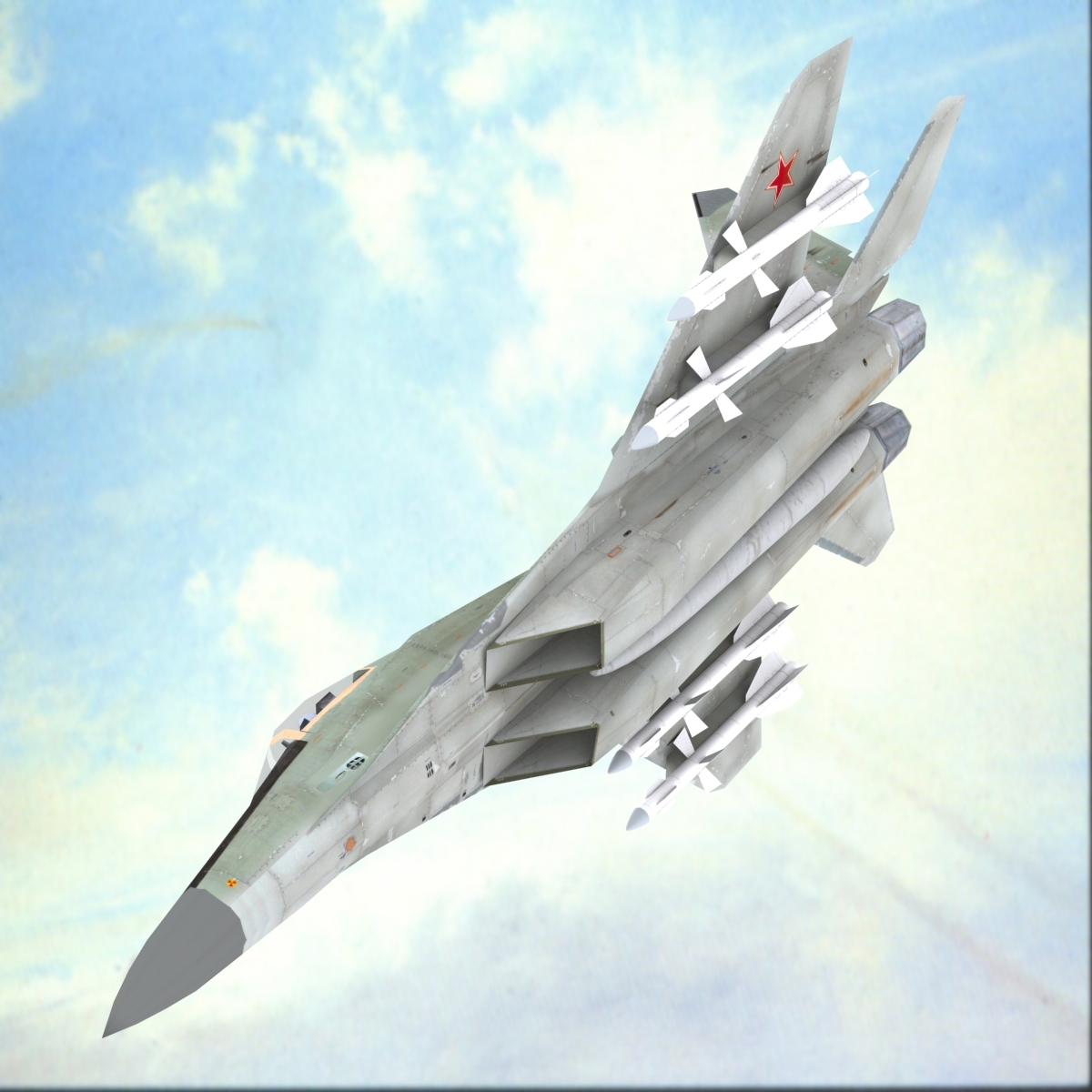 3d mig29 mig model