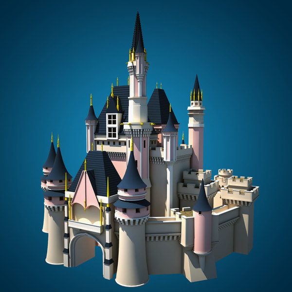 3d model art medieval buildings 2