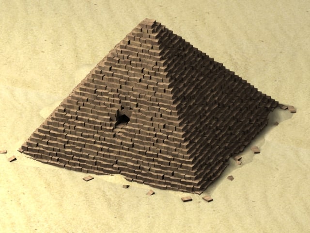 ian pyramid 3d max