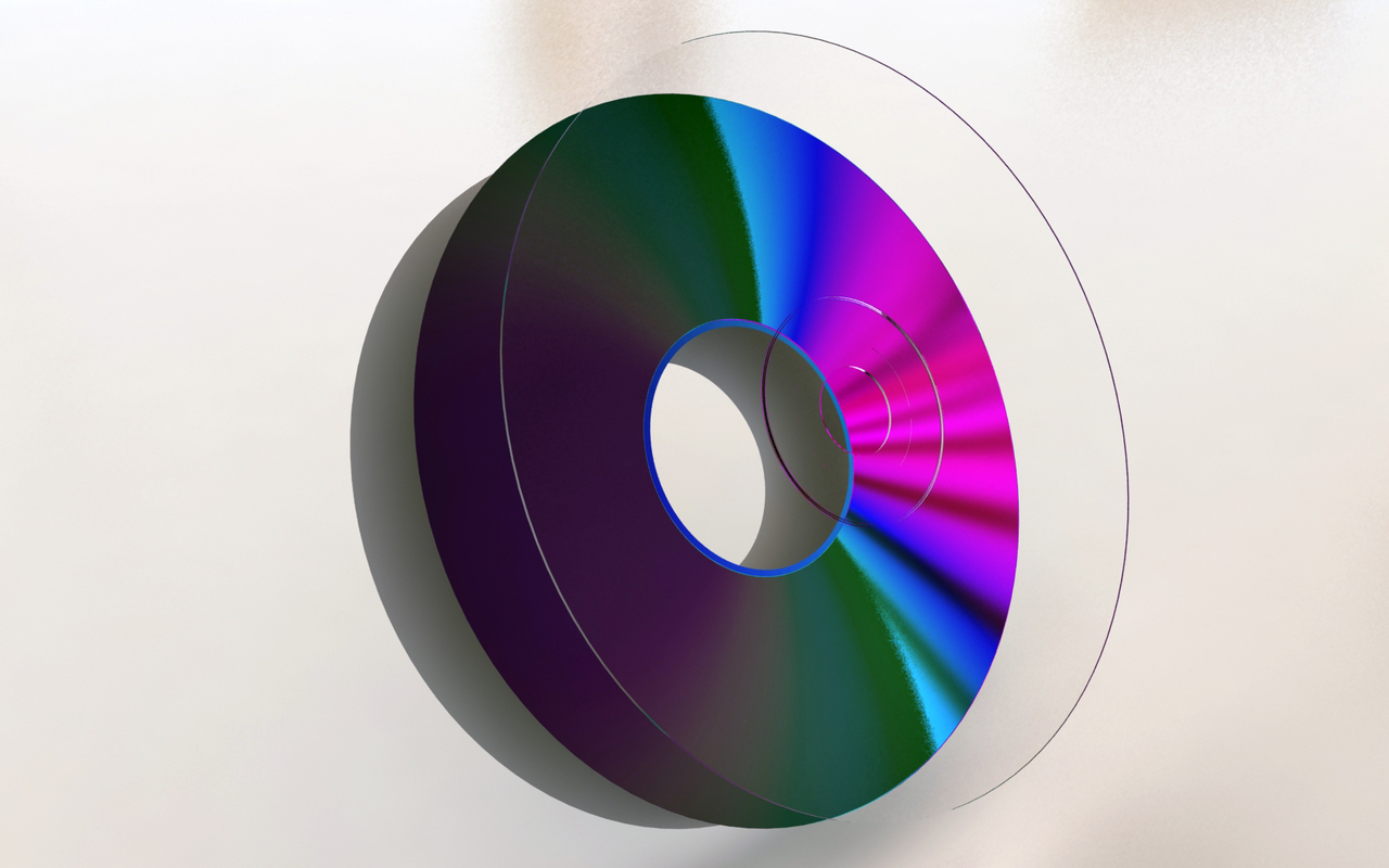 3d model disc cases