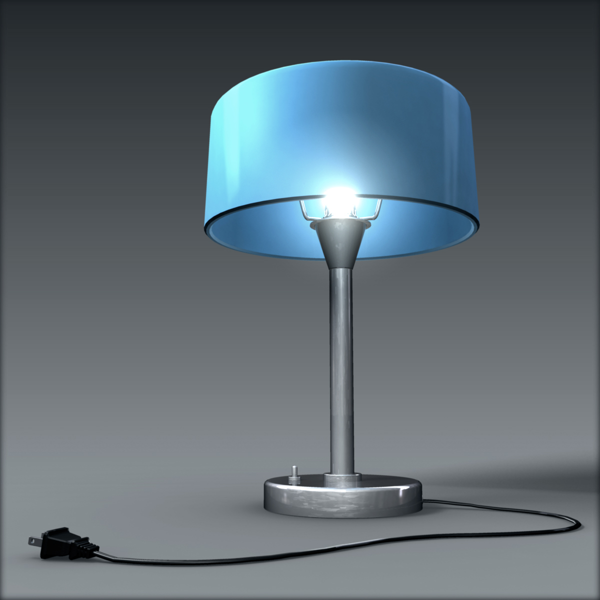 3d lamp light model