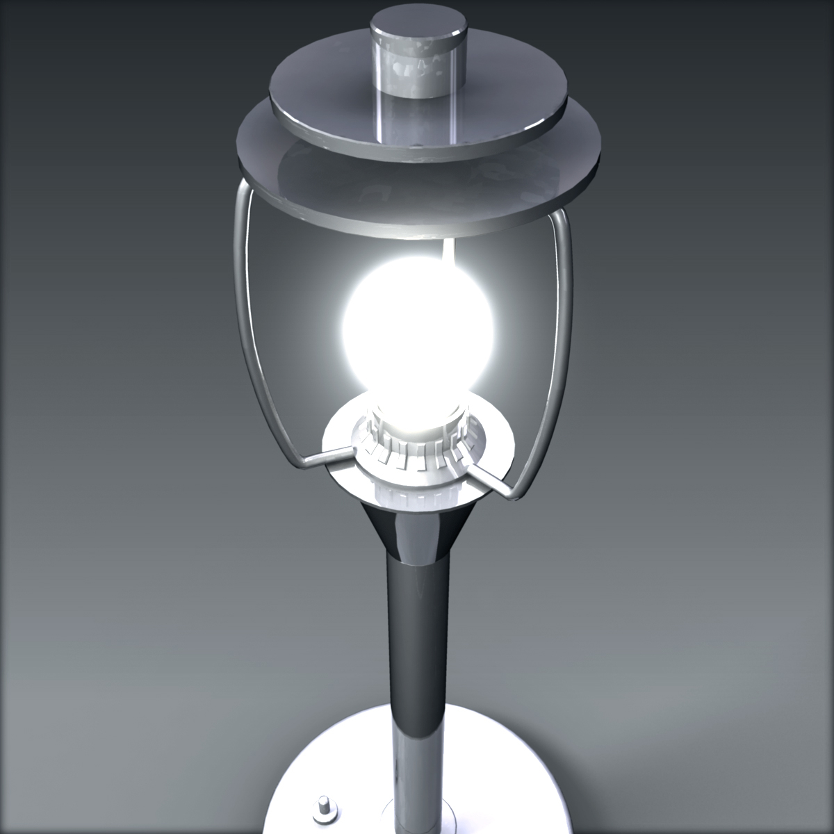 3d lamp light model