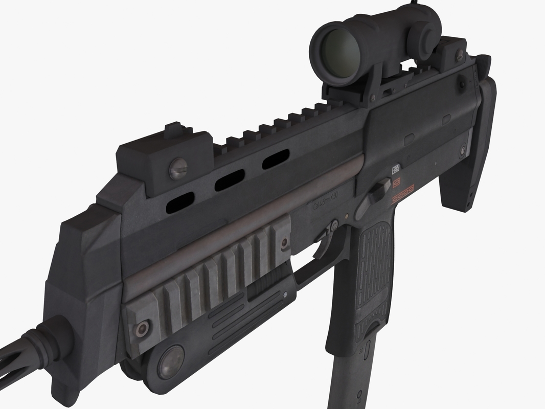 mp hk mp7 3d max