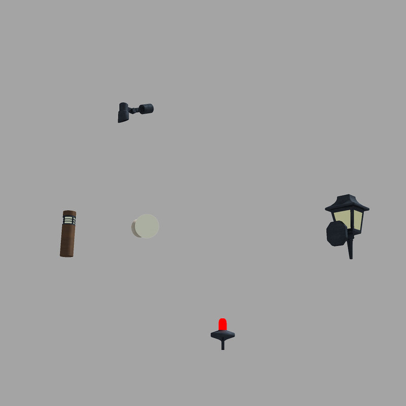 3ds max lighting fixtures