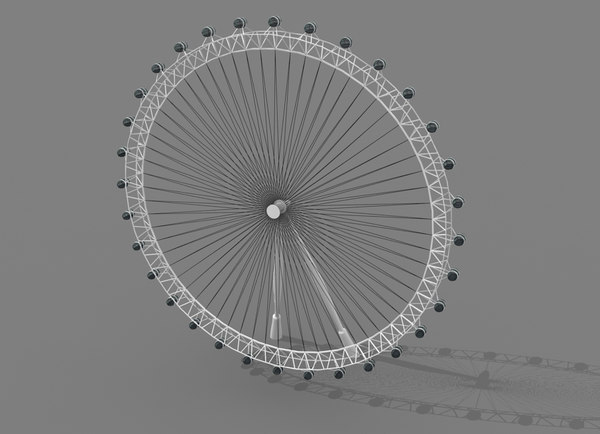 3d model london eye