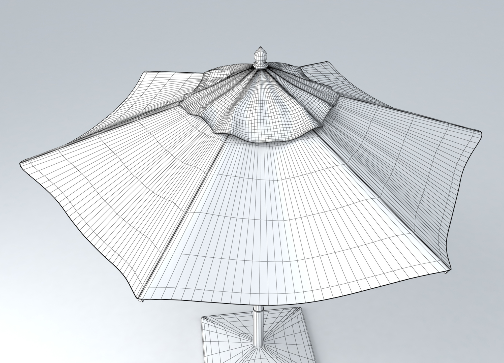 3dsmax umbrella materials