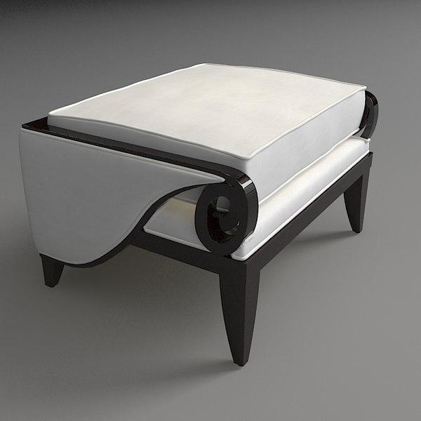 3d ottoman christopher guy