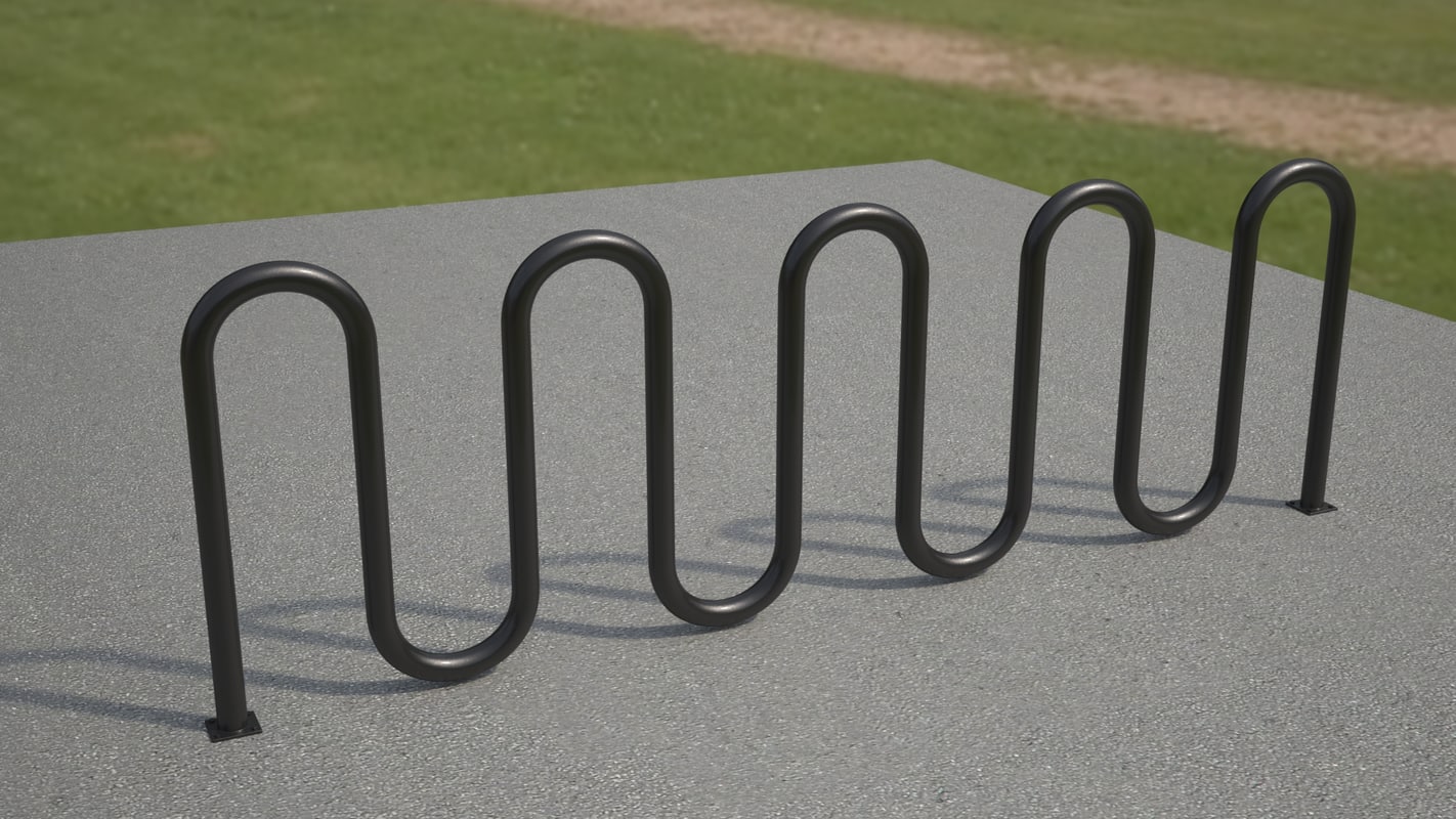 3d bike rack model