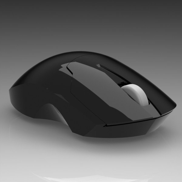 pc mouse 3d 3ds