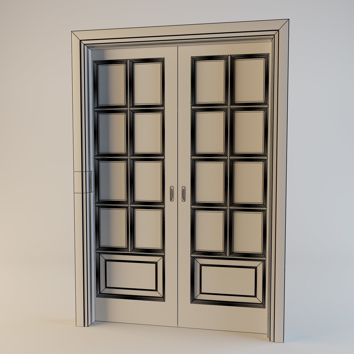 door 3d max