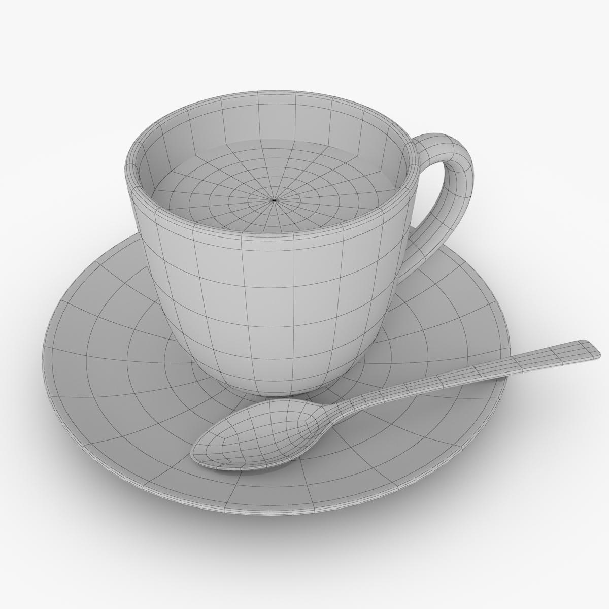 3d coffee cup
