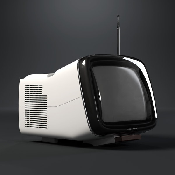 brionvega algol tv 3d max