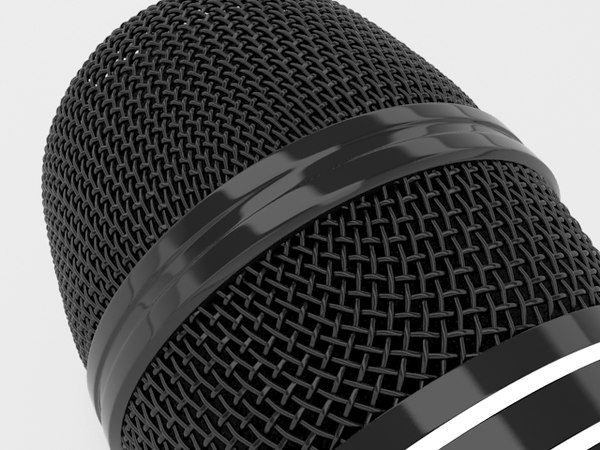 3d microphone mesh