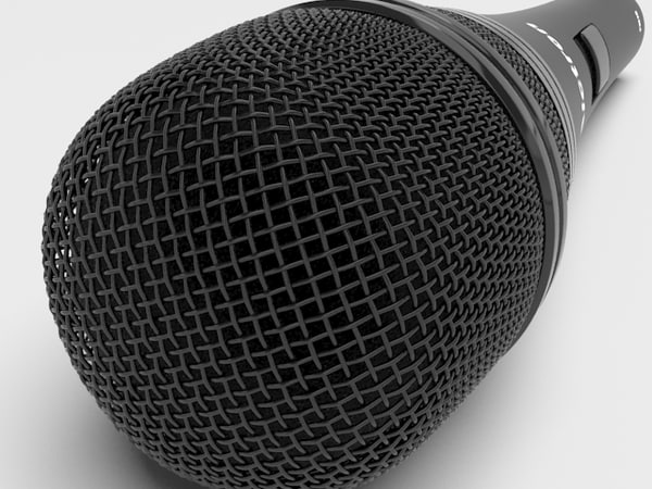3d microphone mesh