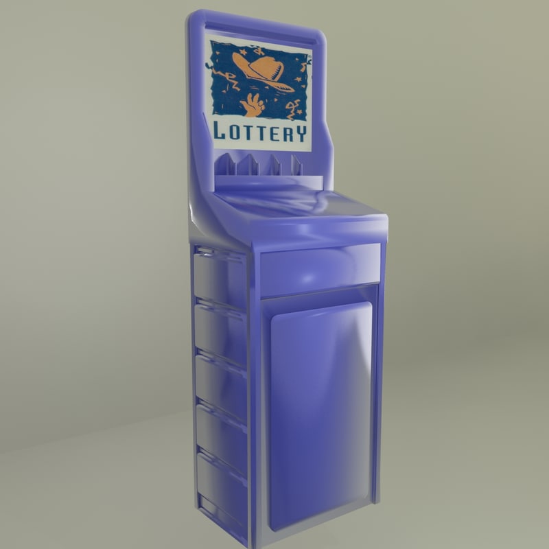 lotto display 3d model