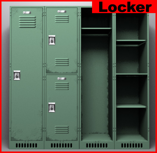 3d locker games