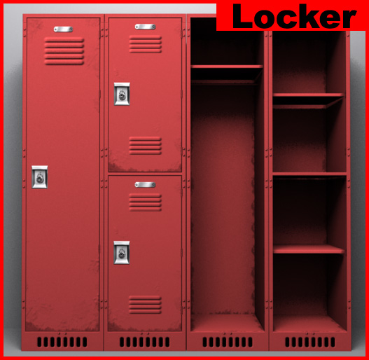 3d locker games