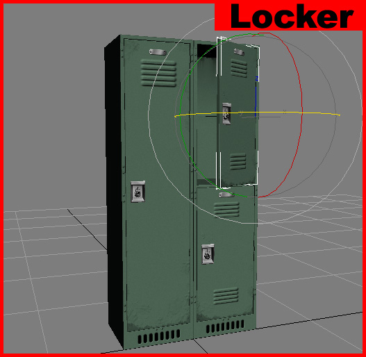 3d locker games
