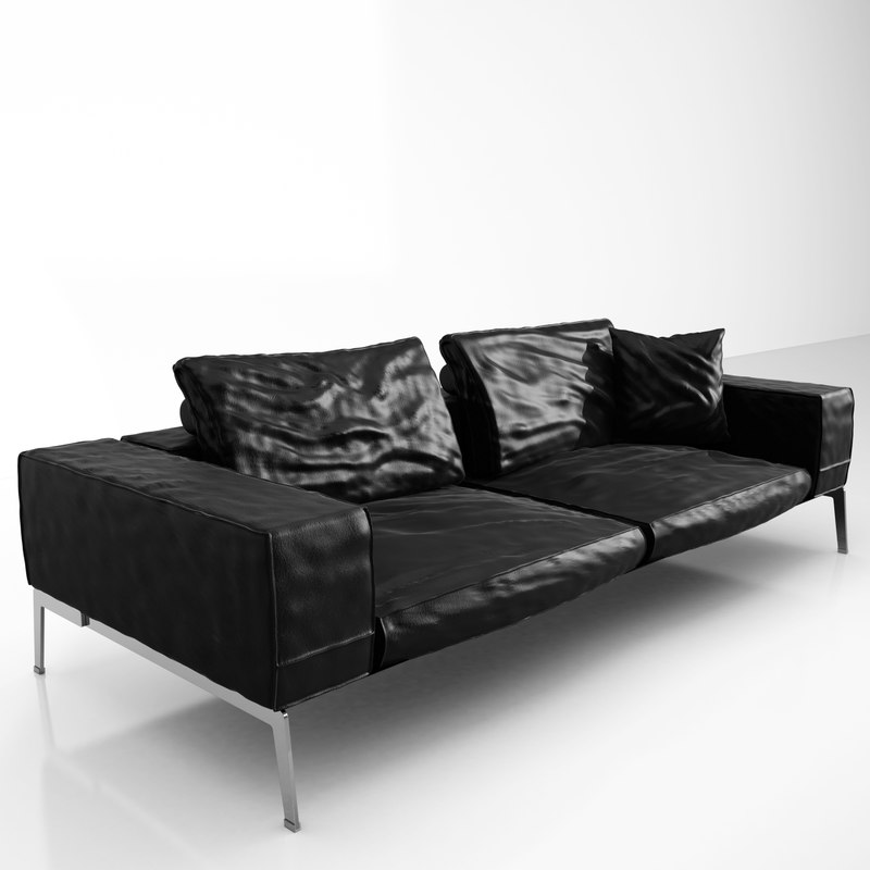 flexform lifesteel 240 cm 3d model