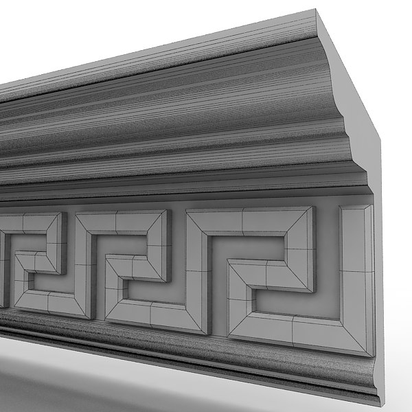 modèle 3D de Corniche Moulure Pack 12 - TurboSquid 653670
