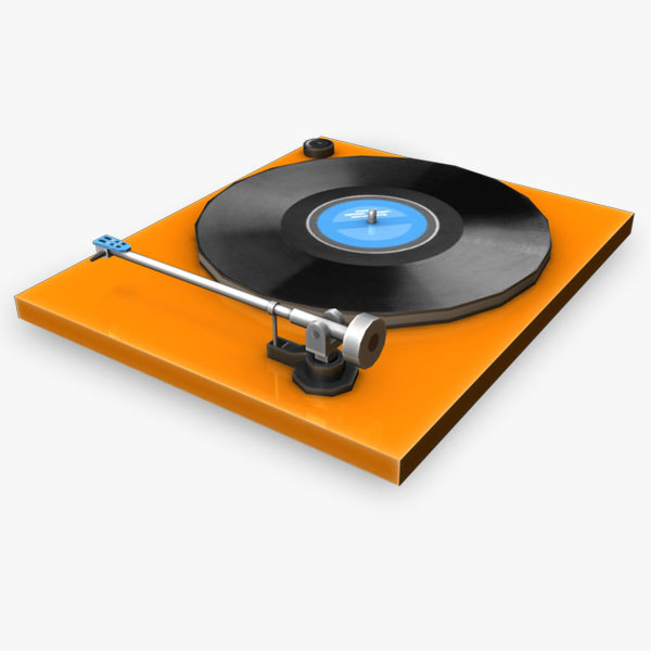 maya modern turntable