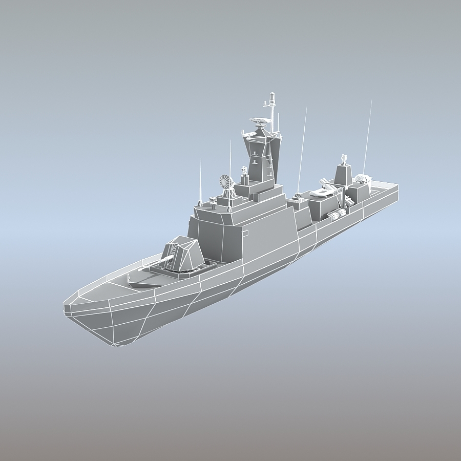 3ds max fac fast attack craft