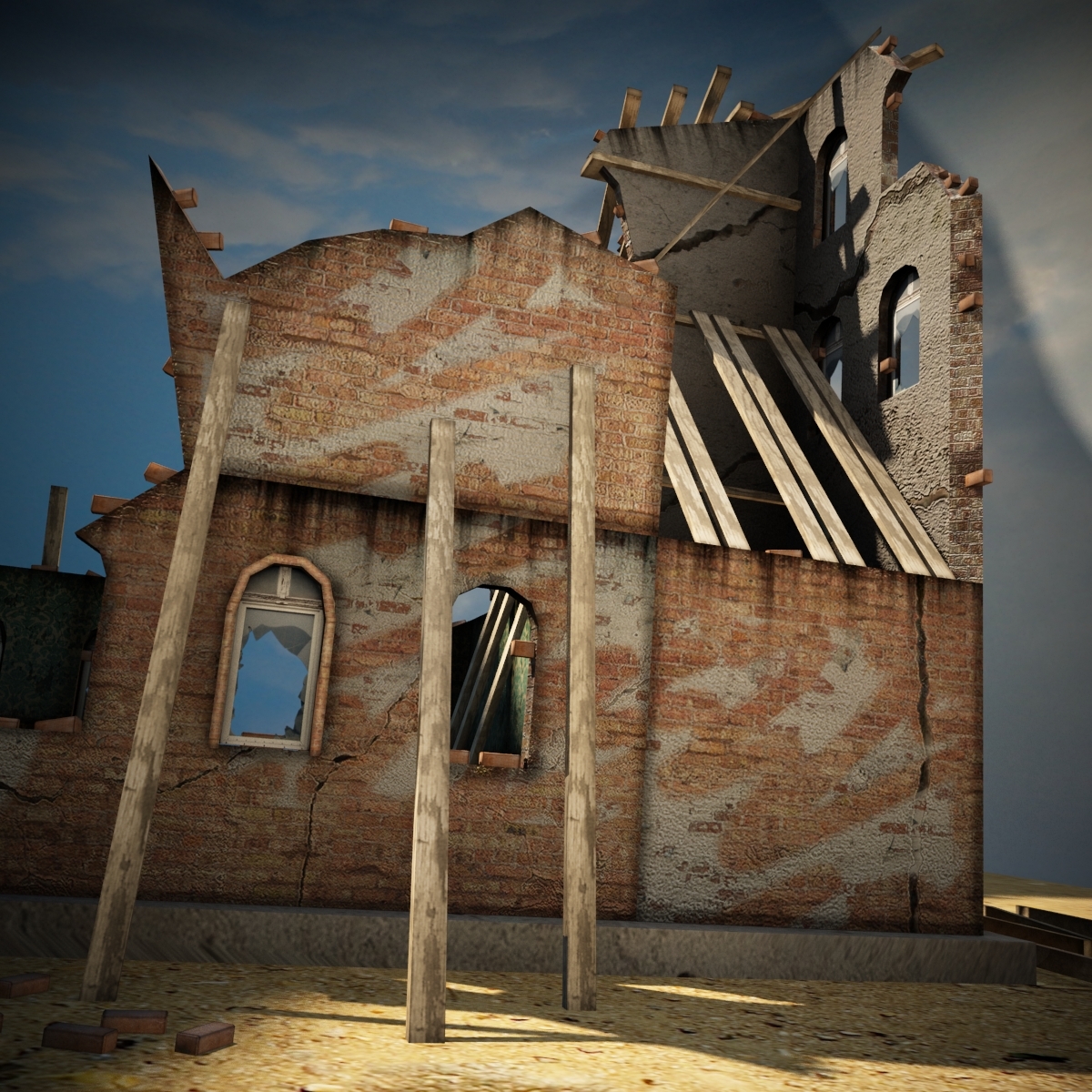 max destroyed house games