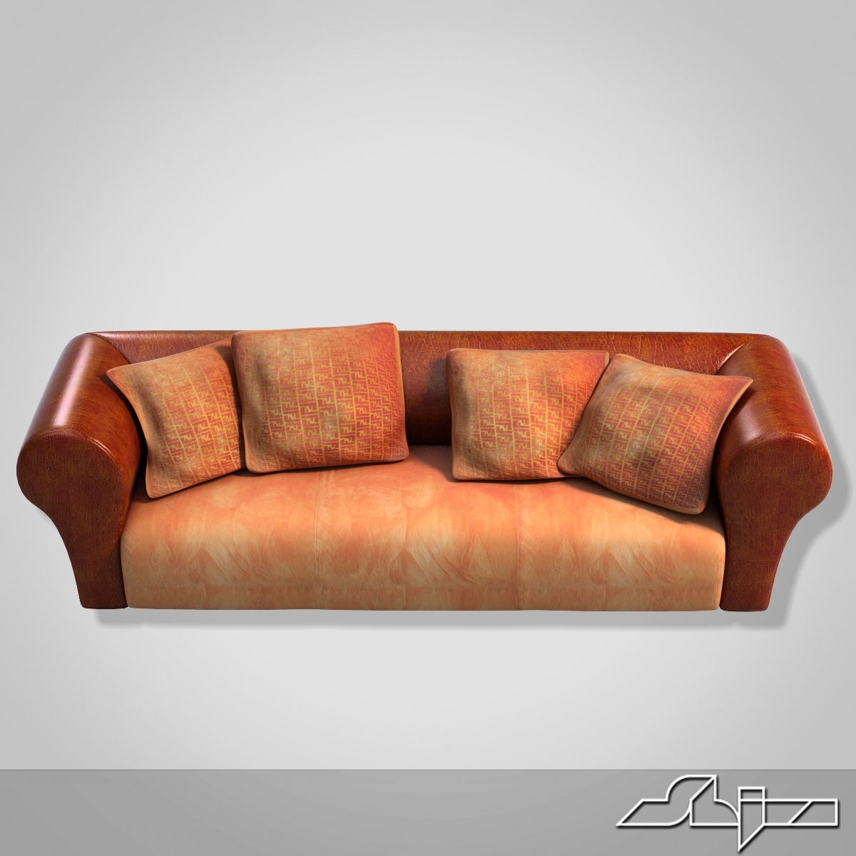 big divan 3d model